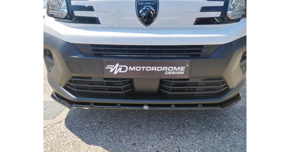 Front Splitter Citroen Berlingo L2 Mk3 Facelift / Peugeot Partner L2 ...