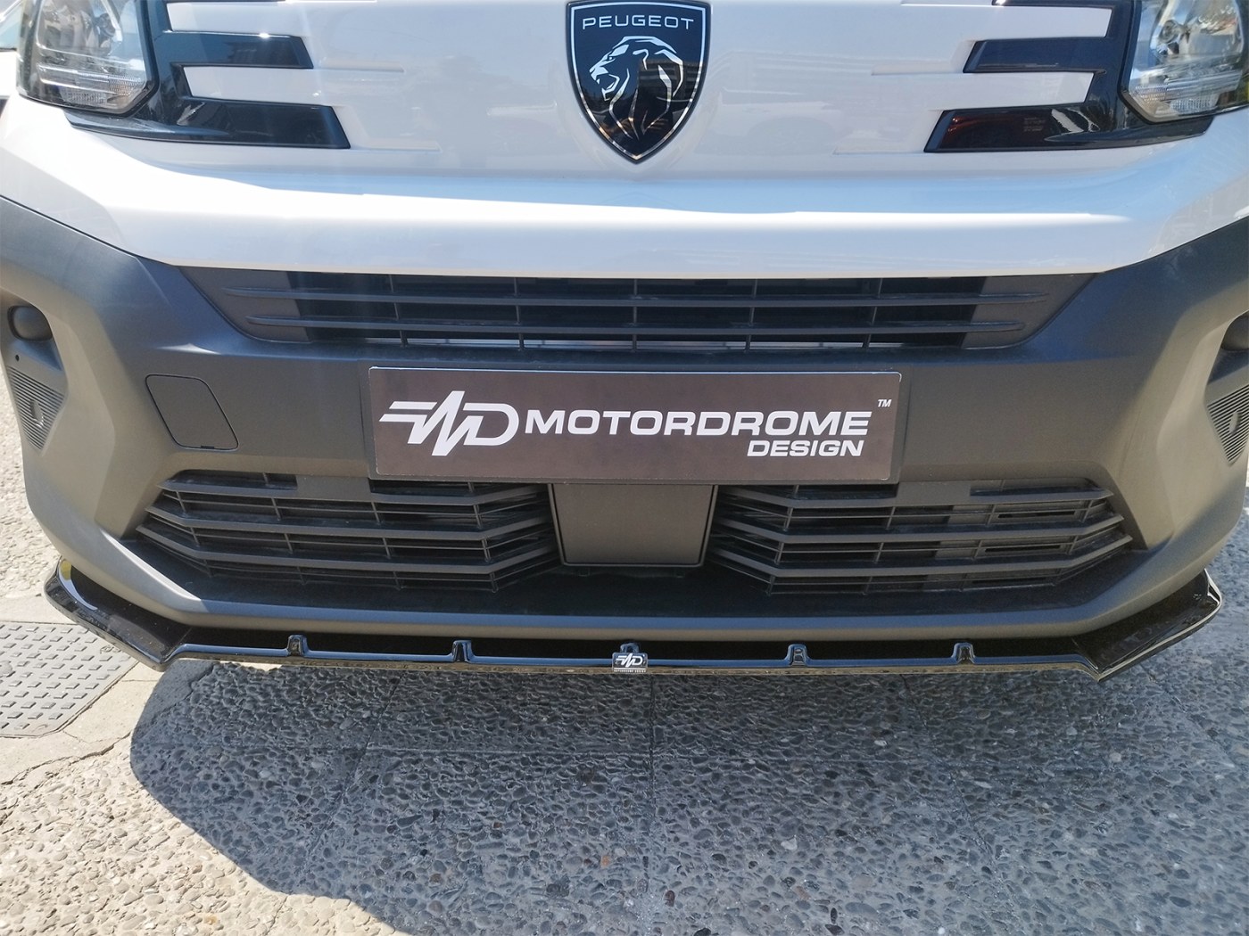Front Splitter Citroen Berlingo L2 Mk3 Facelift / Peugeot Partner L2 ...