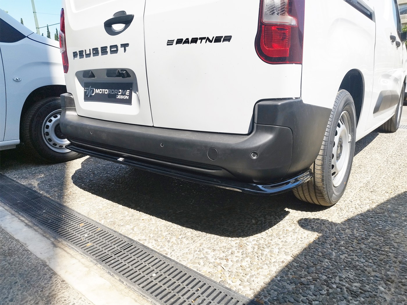 Rear Splitter Citroen Berlingo L2 Mk3 / Peugeot Partner L2 Mk3 / Opel ...