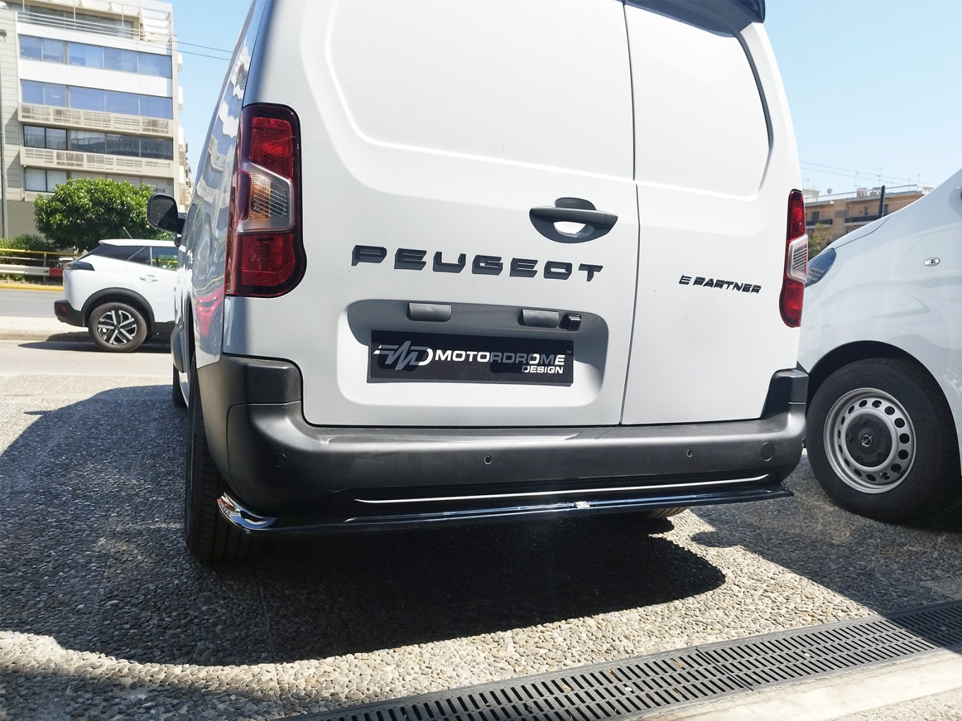 Rear Splitter Citroen Berlingo L2 Mk3 / Peugeot Partner L2 Mk3 ...