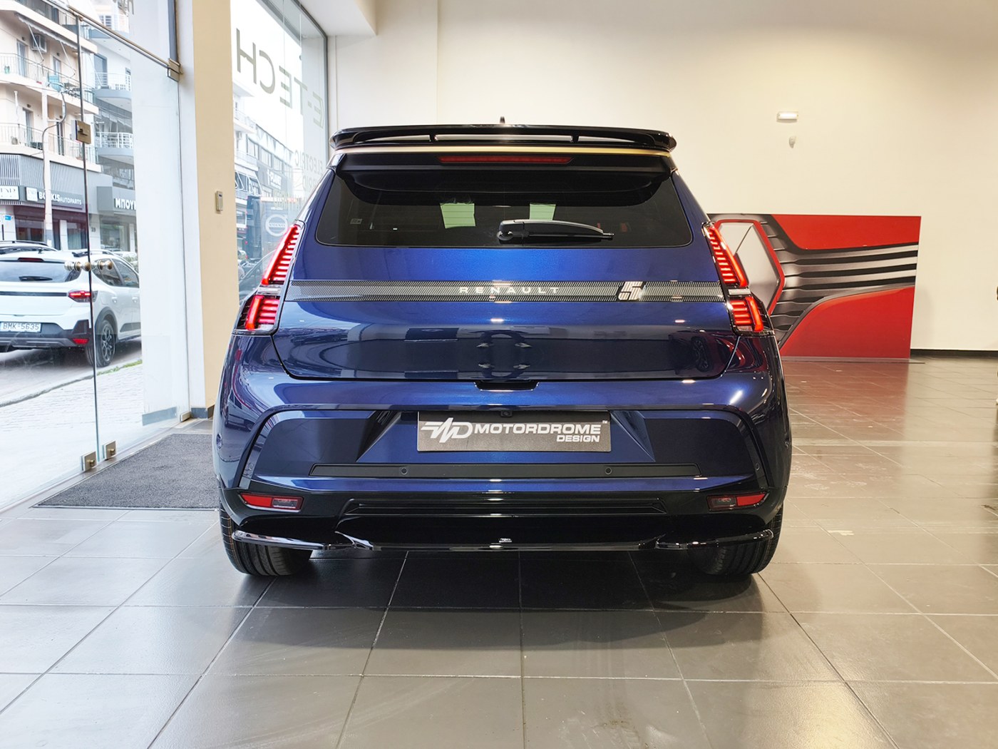 Rear Splitter Renault 5 E-Tech | Motordrome Design