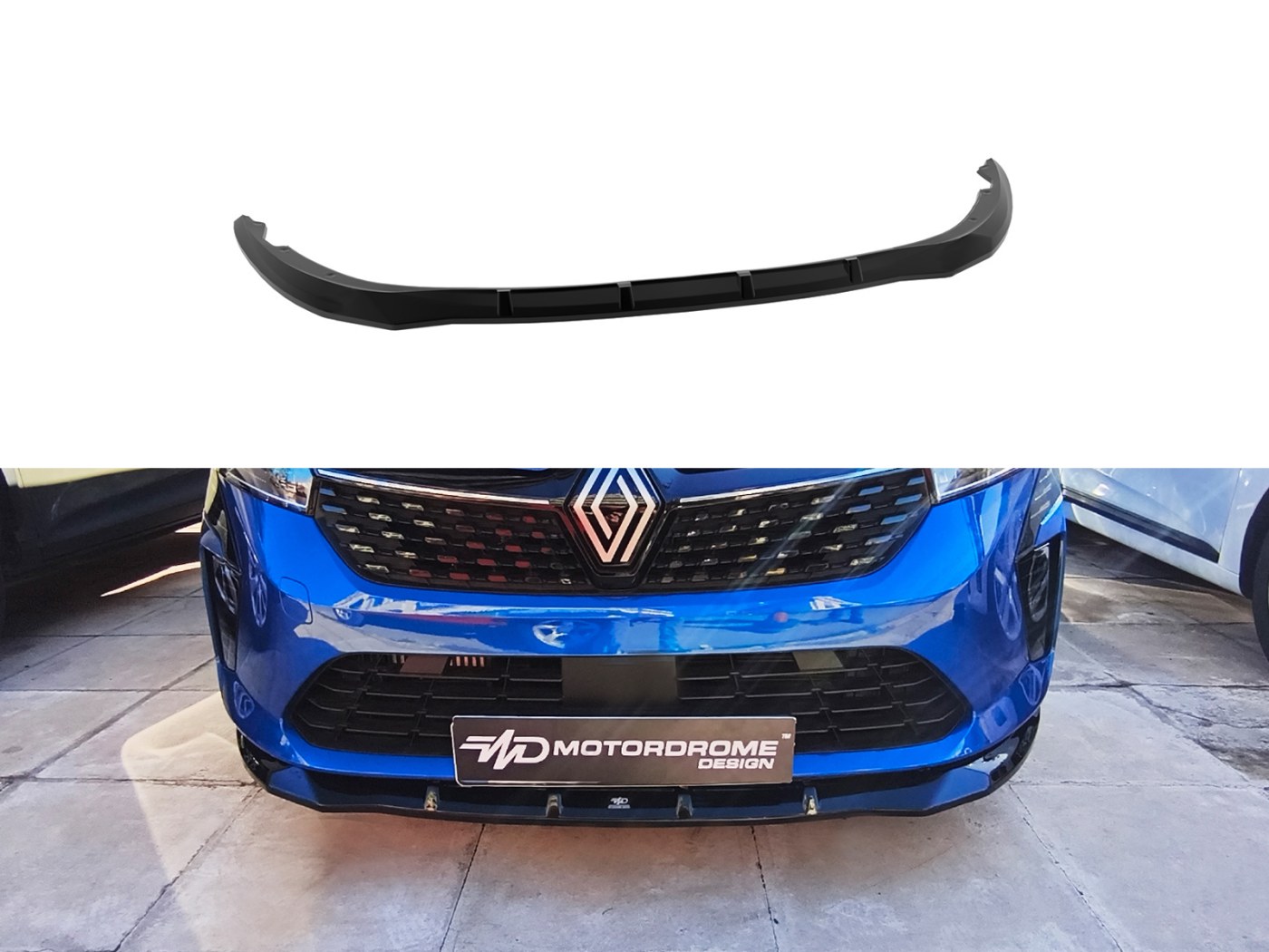 Front Splitter Renault Clio Mk5 Facelift (2023-2025) | Motordrome Design