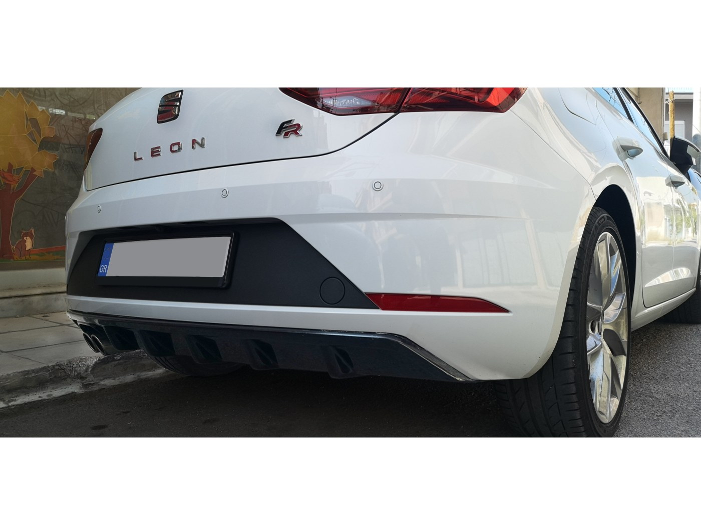 Rear Diffuser Seat Leon FR Mk3 Facelift 5-doors (2017-2020 ...