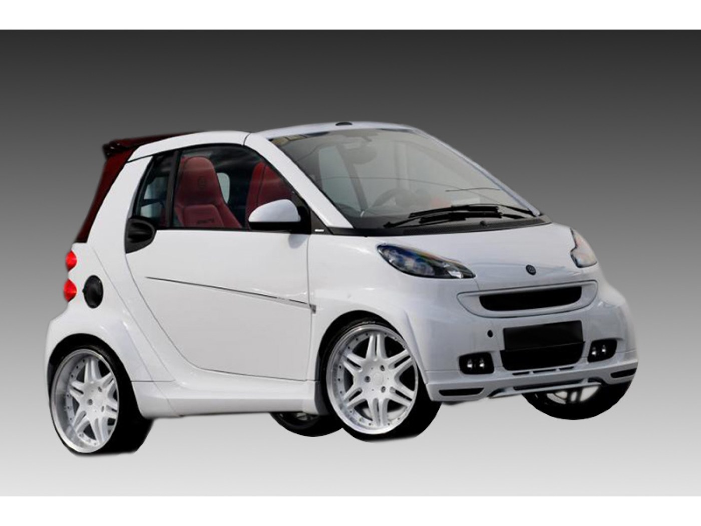 Front Small Spoiler Smart Fortwo 451 | Motordrome Design