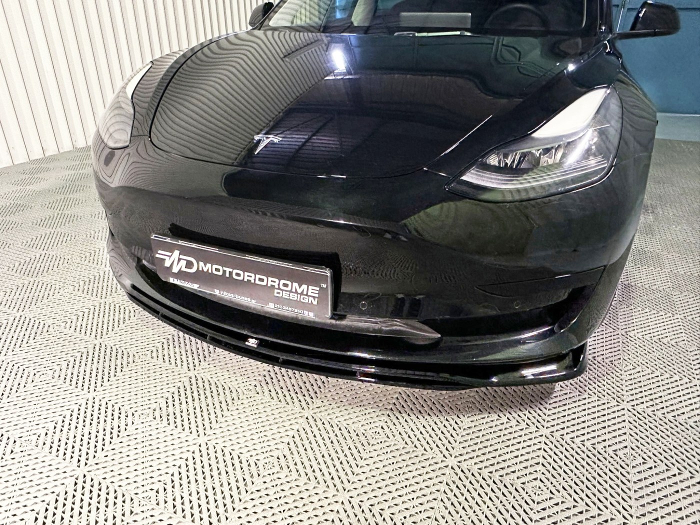 Front Splitter V.2 Tesla Model 3 | Motordrome Design
