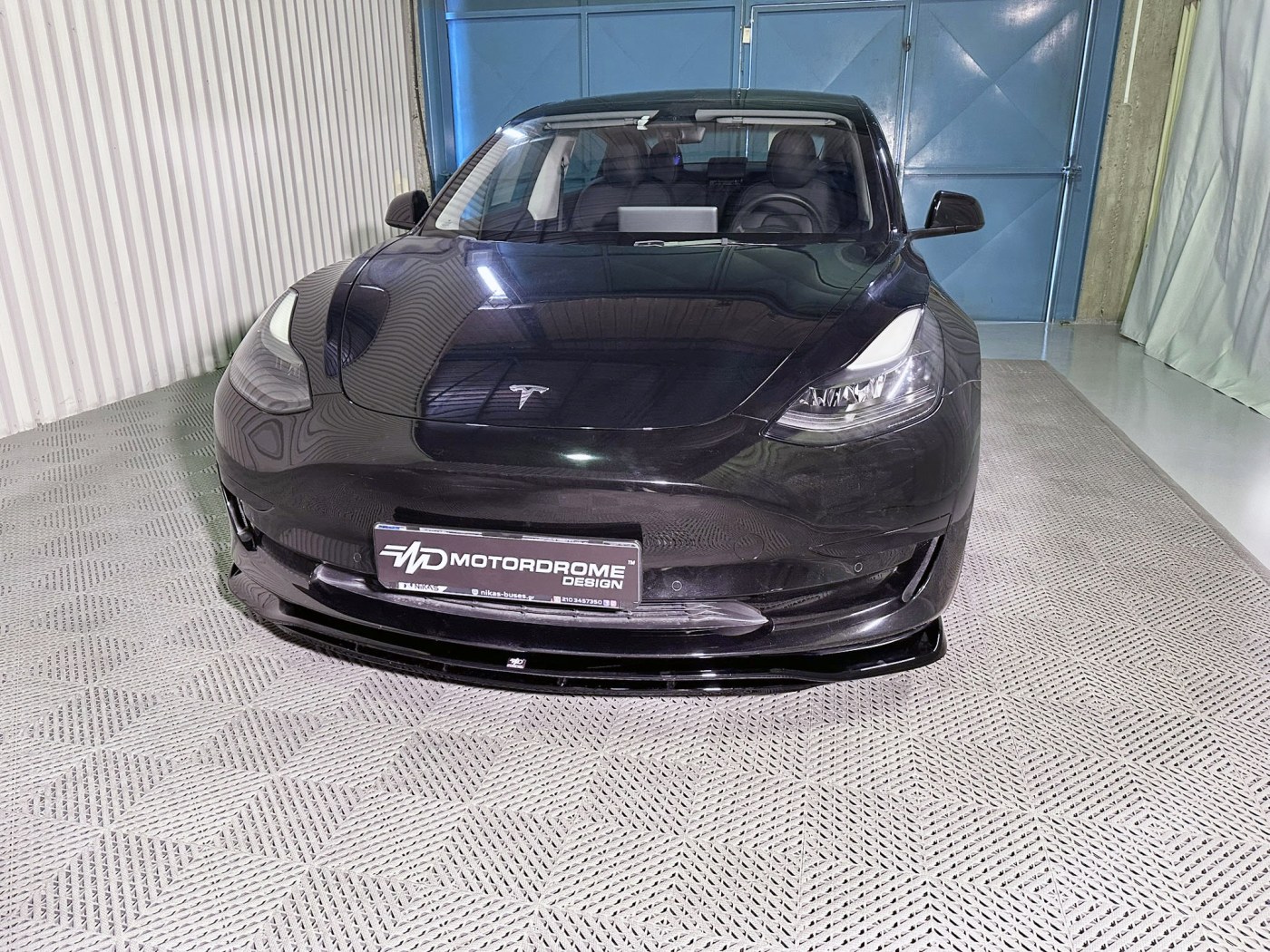 Front Splitter V.2 Tesla Model 3 | Motordrome Design
