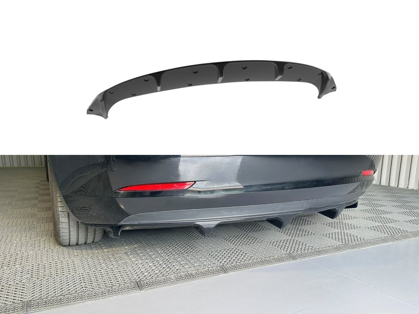 Rear Diffuser Tesla Model 3 | Motordrome Design