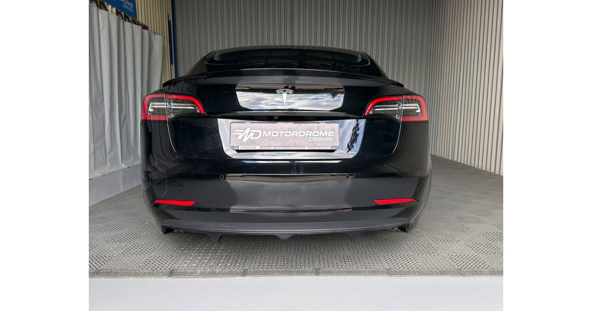 Rear Diffuser Tesla Model 3 | Motordrome Design