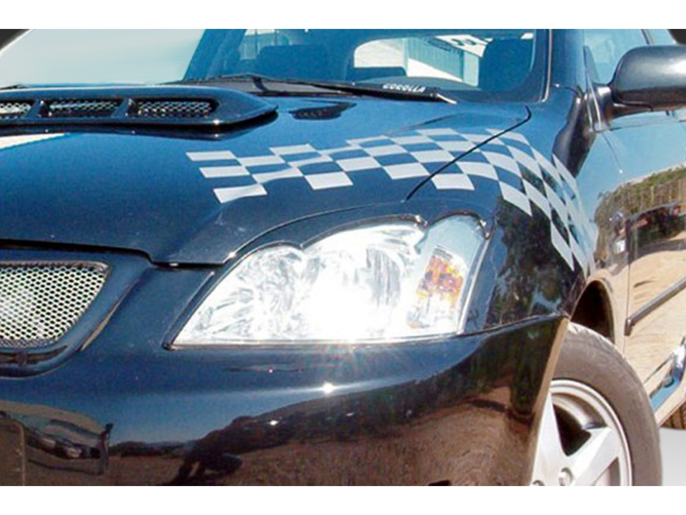 2005 corolla custom headlights