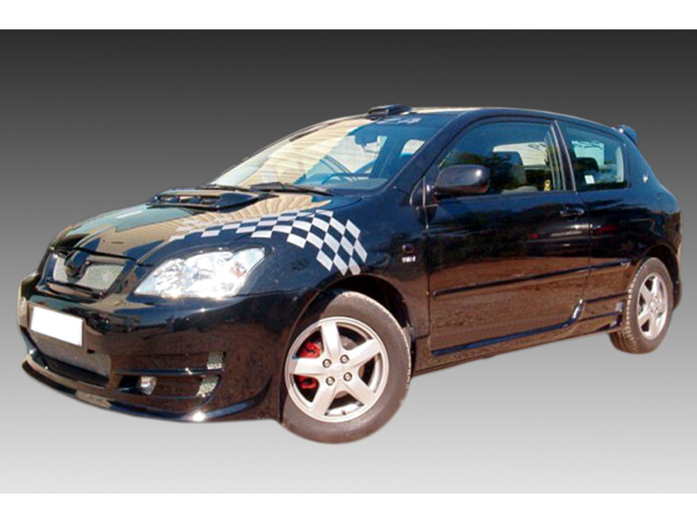 Side Skirts Toyota Corolla E12 Hathcback (2002-2007) | Motordrome Design