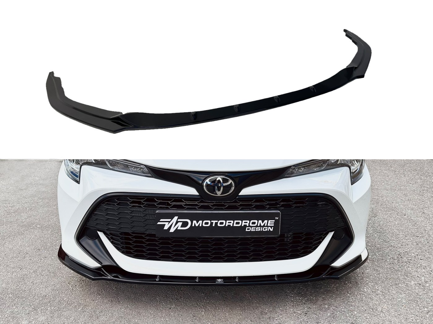 Front Splitter Toyota Corolla Mk12 Hatchback / Touring Sports (2018 ...