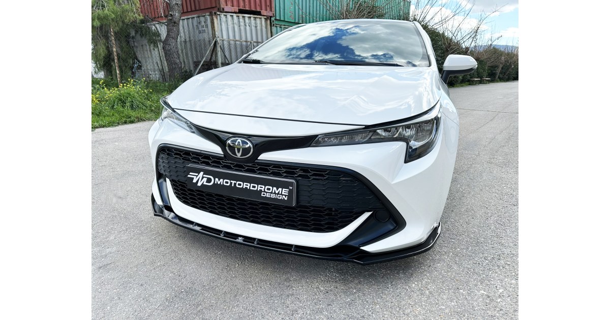 Front Splitter Toyota Corolla Mk12 Hatchback / Touring Sports (2018 ...