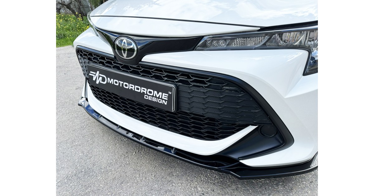 Front Splitter Toyota Corolla Mk12 Hatchback / Touring Sports (2018 ...