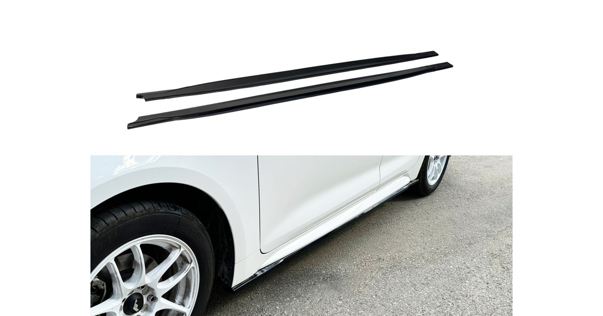 Side Skirts Extensions Toyota Corolla Mk12 Hatchback (2018 ...