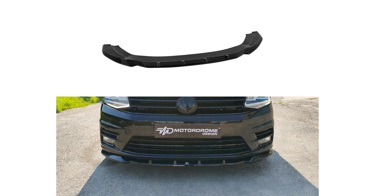 Front Splitter V.2 Volkswagen Caddy Mk4 | Motordrome Design