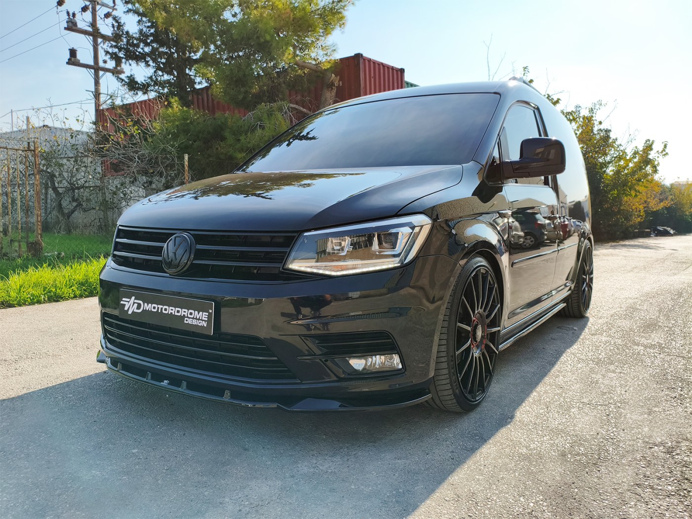 Front Splitter V.2 Volkswagen Caddy Mk4 | Motordrome Design