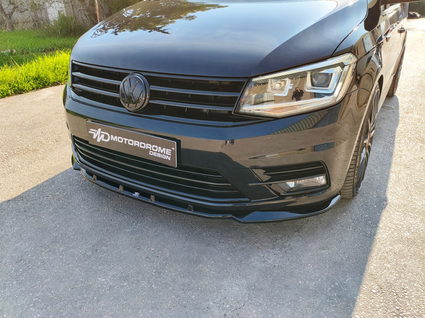 Front Splitter V.2 Volkswagen Caddy Mk4 | Motordrome Design
