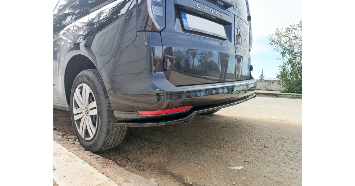 Rear Splitter Volkswagen Caddy Mk5 / Ford Transit Connect L1 Mk3 ...