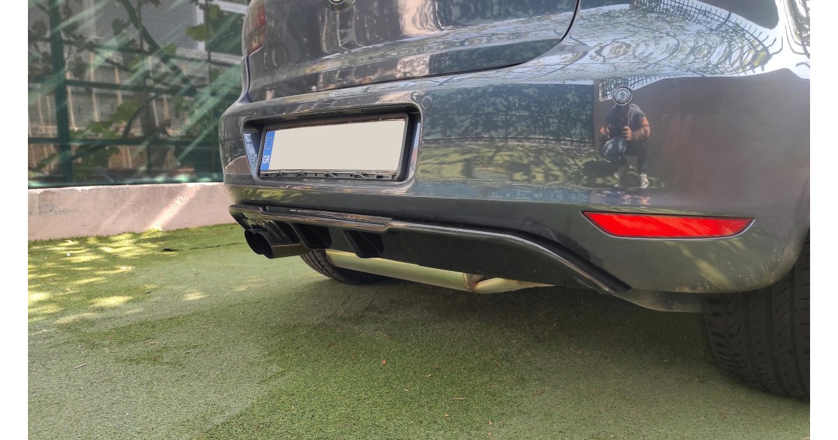 Rear Diffuser V.2 Volkswagen Golf Mk6 | Motordrome Design