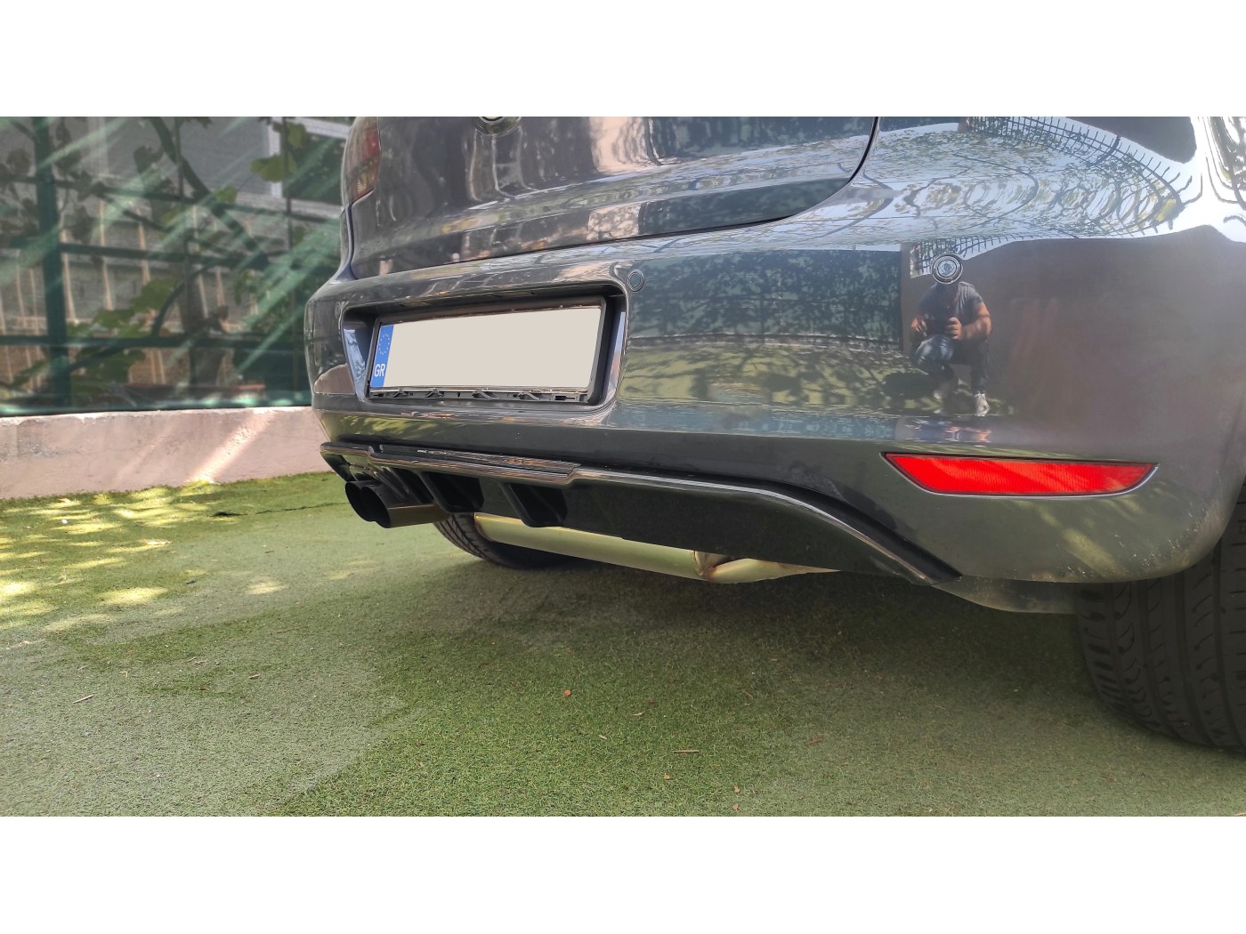 Rear Diffuser V.2 Volkswagen Golf Mk6 | Motordrome Design