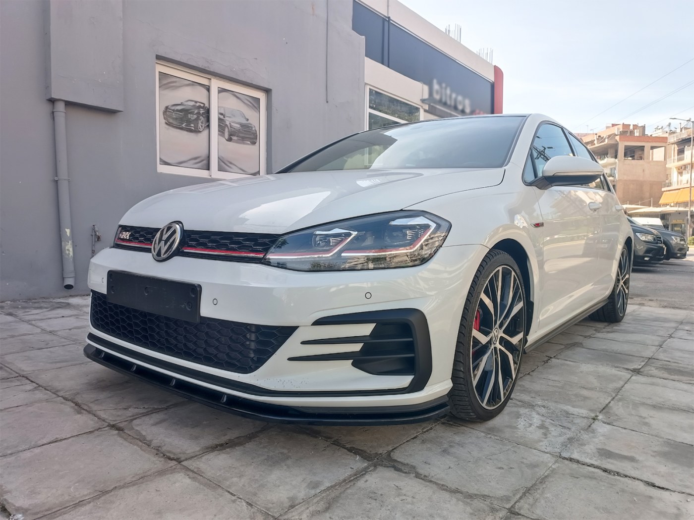 Front Splitter Volkswagen Golf Mk7 Facelift GTI | Motordrome Design