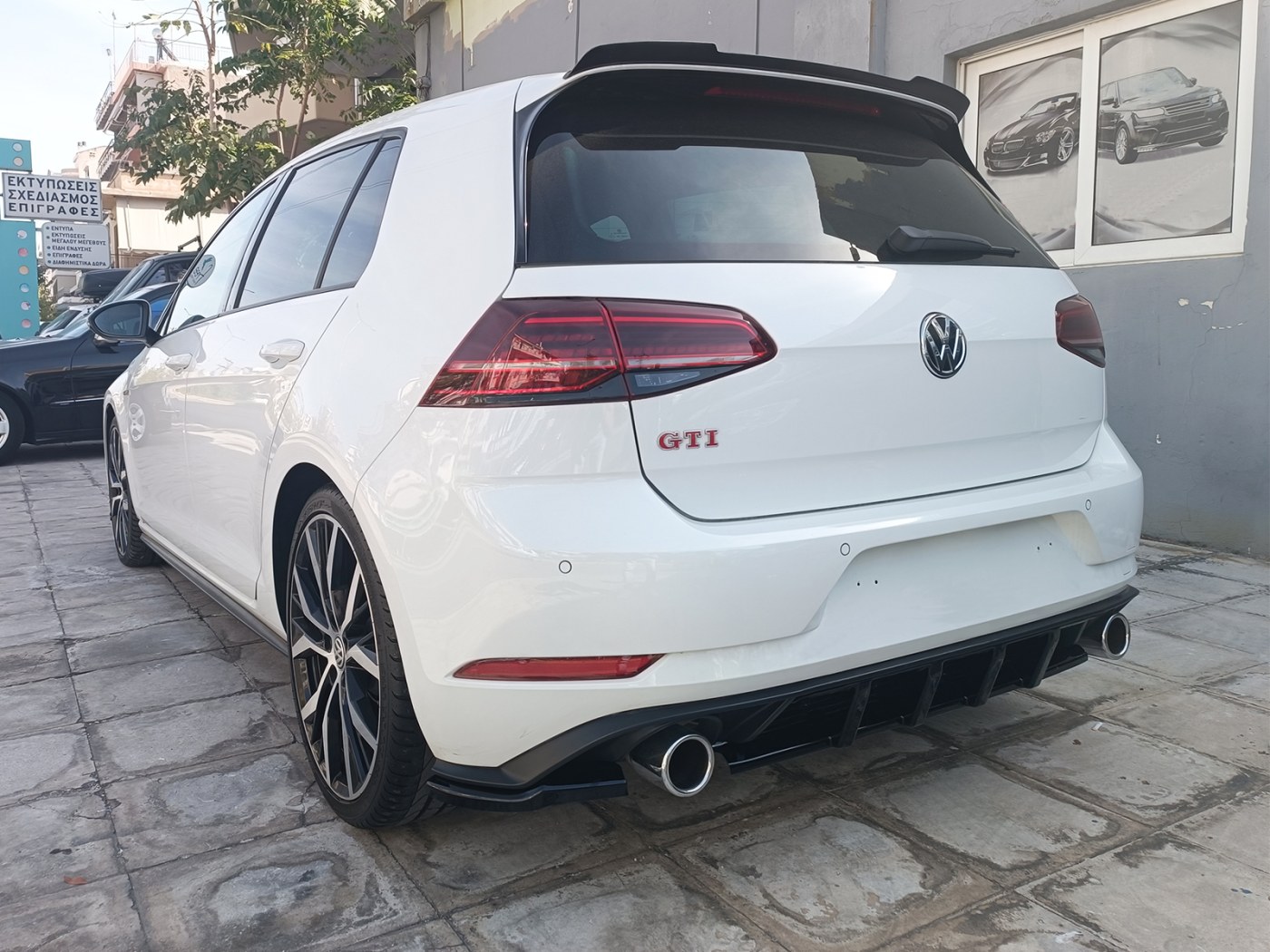 Πίσω Γωνίες Volkswagen Golf Mk7 Facelift GTI | Motordrome Design