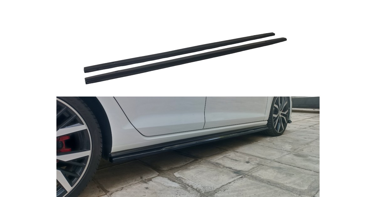 Side Skirts Extensions Volkswagen Golf Mk7 / MK7 Facelift GTI ...
