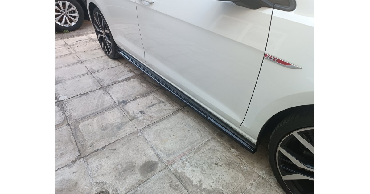 Side Skirts Extensions Volkswagen Golf Mk7 / MK7 Facelift GTI ...