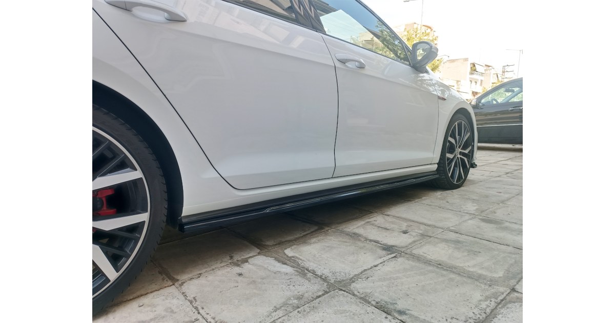 Side Skirts Extensions Volkswagen Golf Mk7 / MK7 Facelift GTI ...