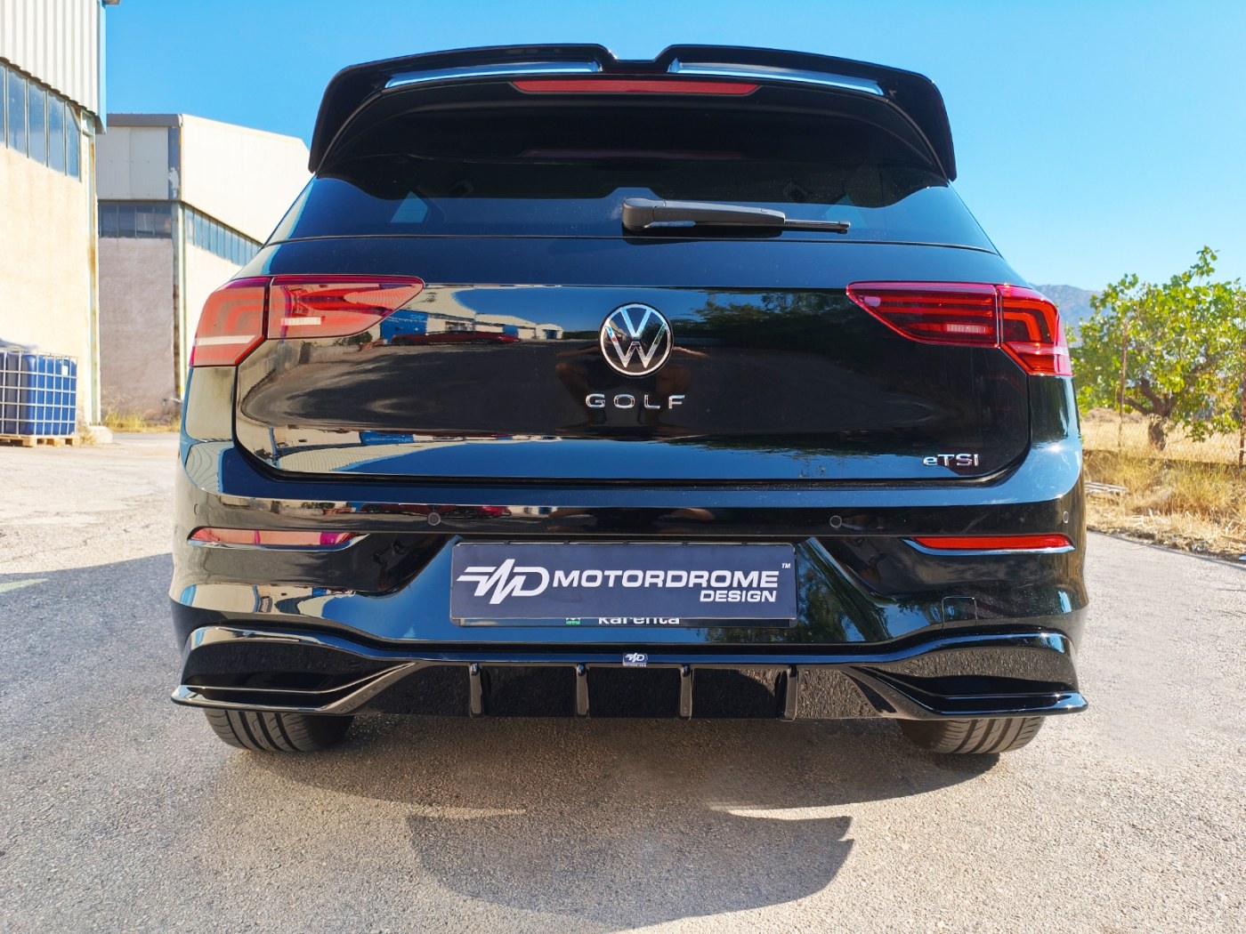 Rear Diffuser Volkswagen Golf Mk8 / MK8 Facelift | Motordrome Design