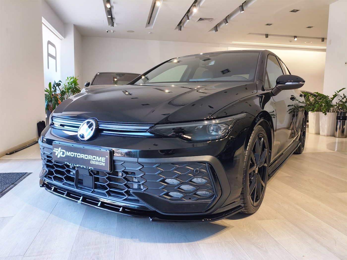 Front Splitter V.1 Volkswagen Golf Mk8 Facelift GTI / GTE / R-Line ...