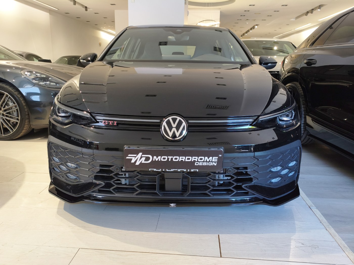 Front Splitter V.2 Volkswagen Golf Mk8 Facelift GTI / GTE / R-Line ...