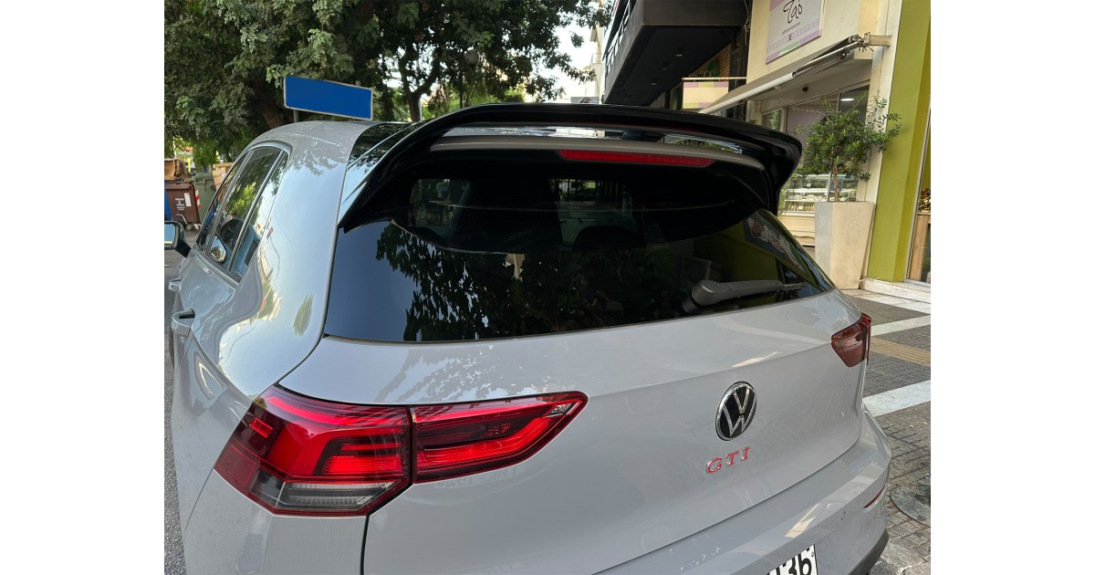 Roof Spoiler Volkswagen Golf Mk8 GTI / GTE / GTD / R-Line / R ...