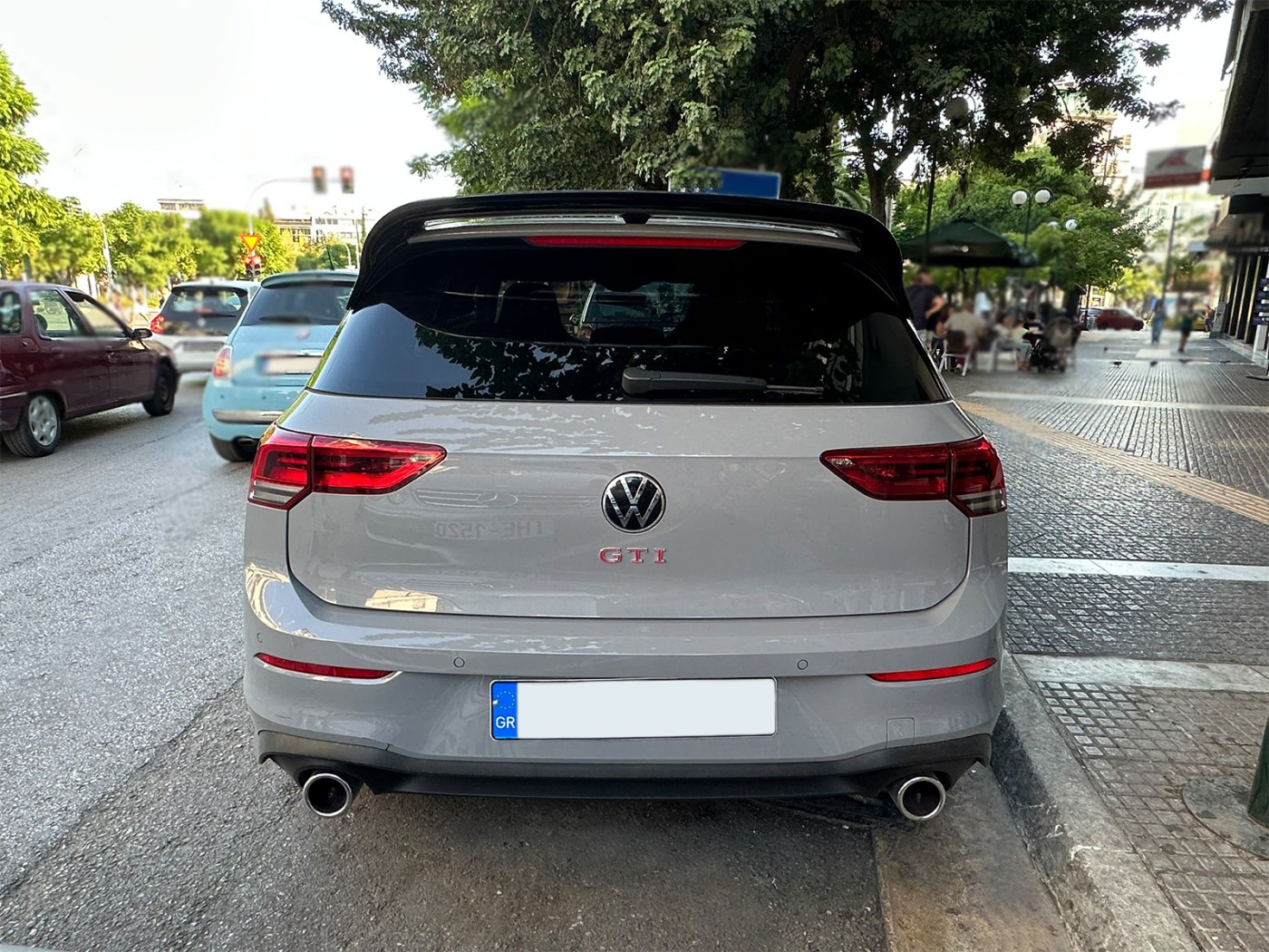 Roof Spoiler Volkswagen Golf Mk8 GTI / GTE / GTD / R-Line / R ...