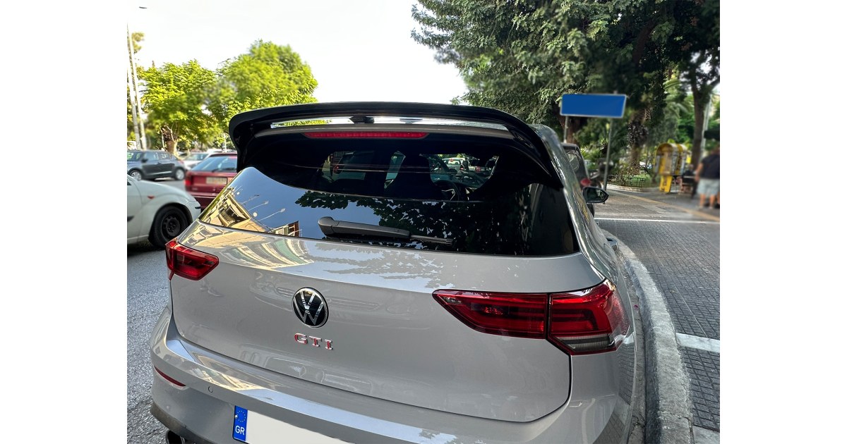 Roof Spoiler Volkswagen Golf Mk8 GTI / GTE / GTD / R-Line / R ...