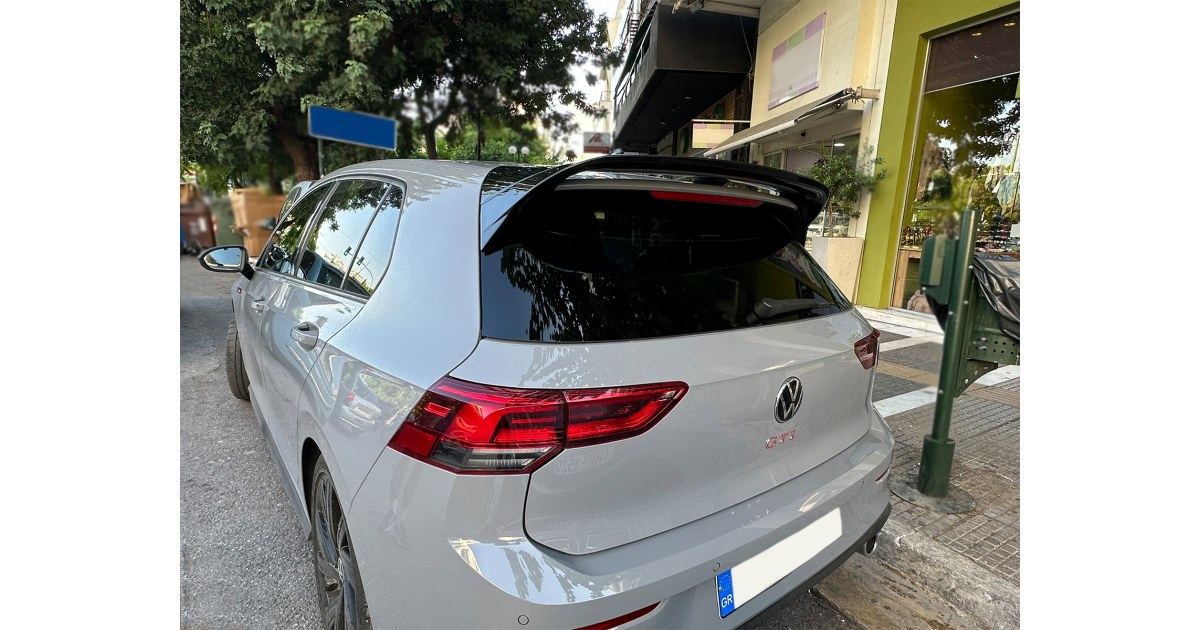 Roof Spoiler Volkswagen Golf Mk8 GTI / GTE / GTD / R-Line / R ...