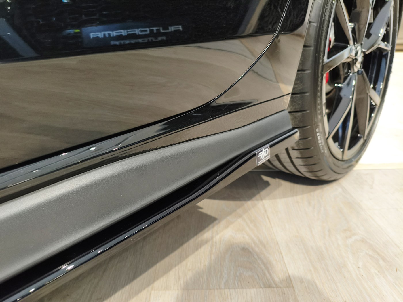 Side Skirts Extensions V.2 Volkswagen Golf Mk8 GTI / GTI Clubsport / R ...