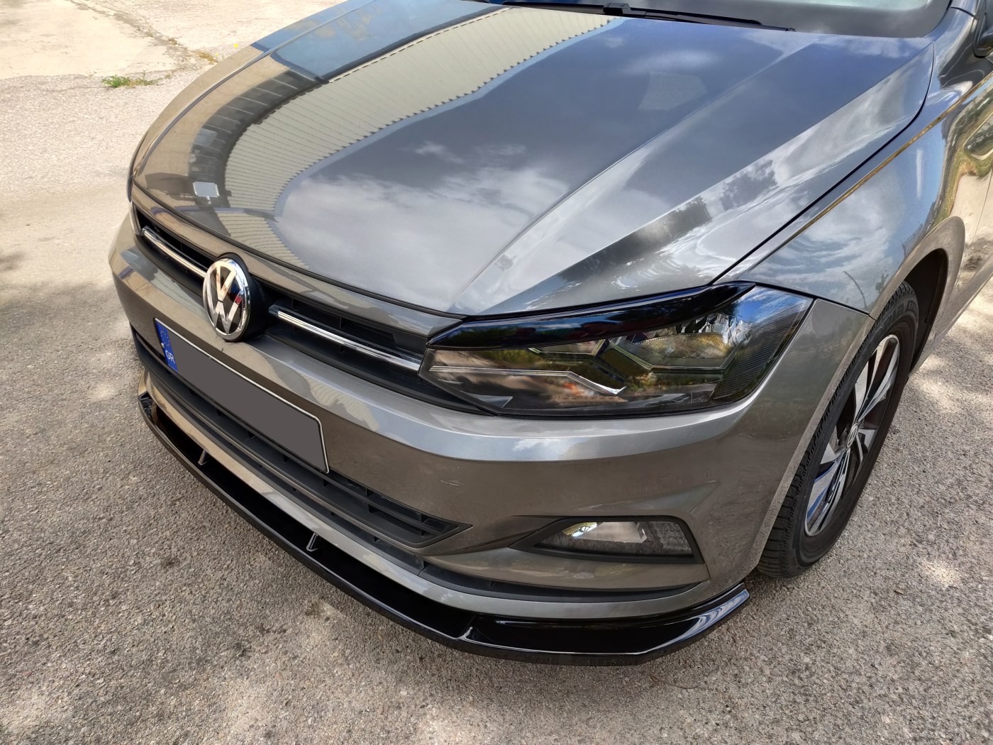 Front Splitter Volkswagen Polo Mk6 (2018-) | Motordrome Design
