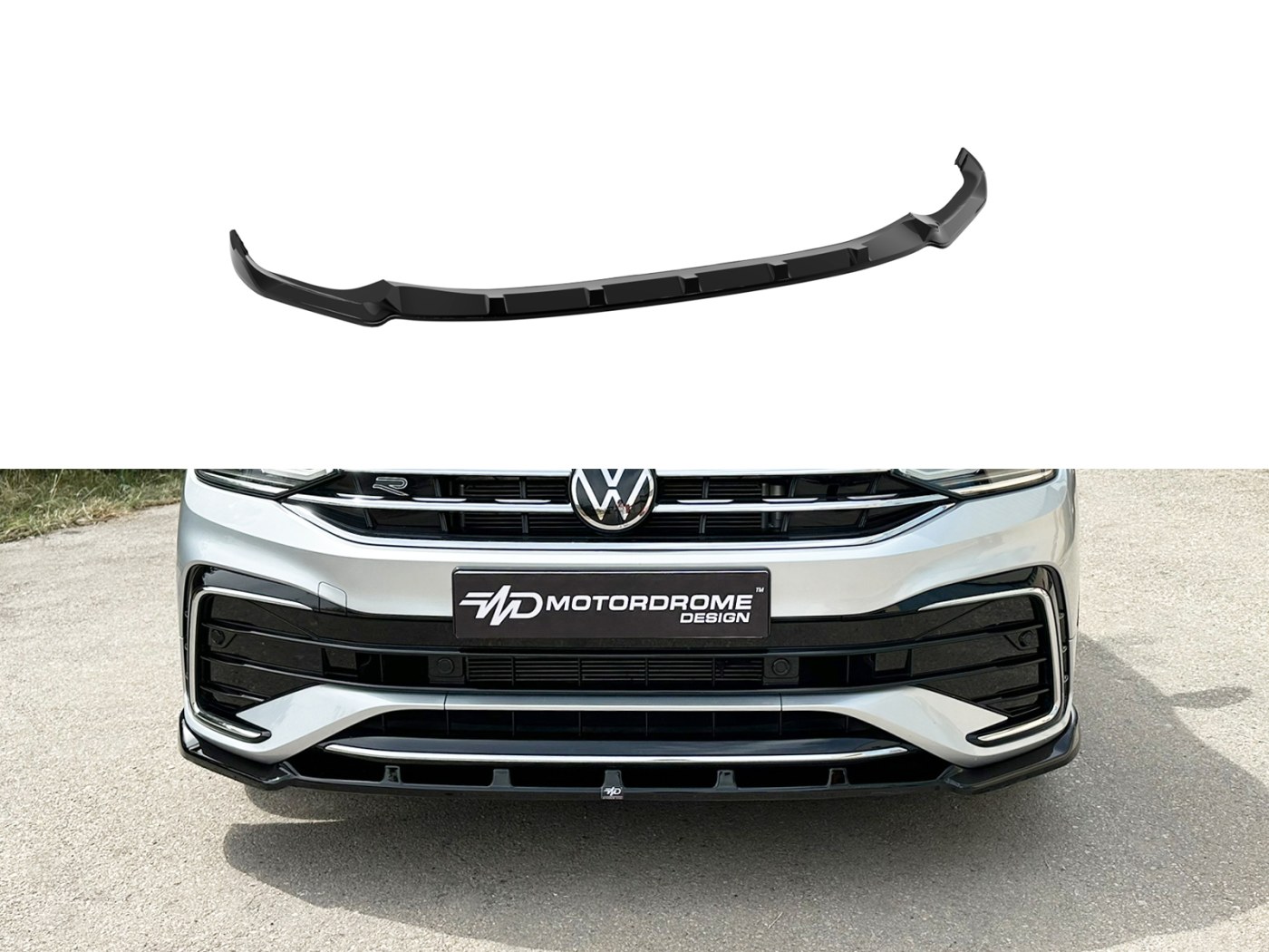 Front Splitter Volkswagen Tiguan R / R-Line Mk2 Facelift (2020-2024 ...