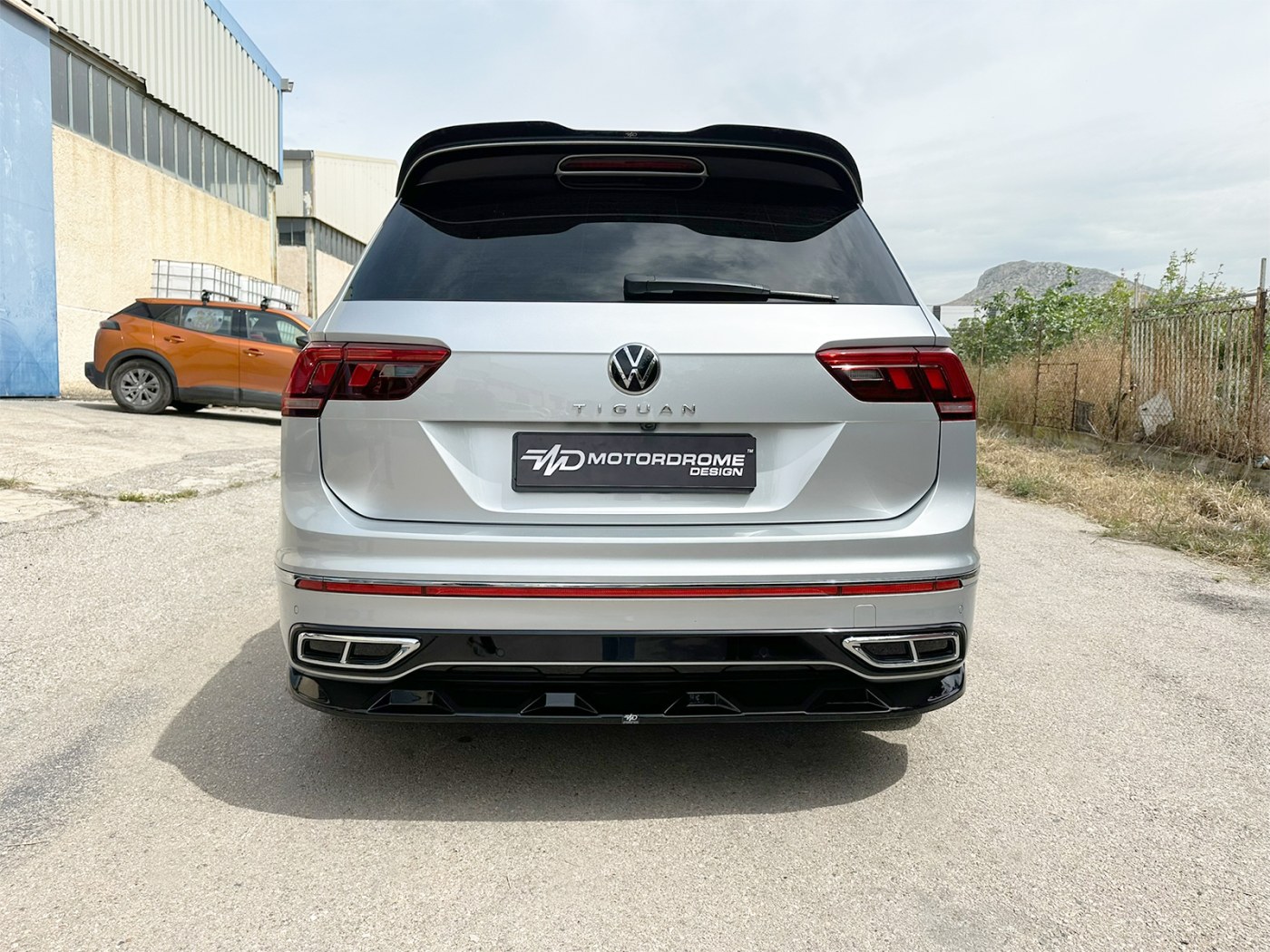 Spoiler Cap Volkswagen Tiguan R / R-Line Mk2 Facelift (2020-2024 ...