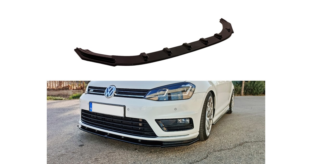 Front Splitter VW Golf Mk7 R / R-Line | Motordrome Design