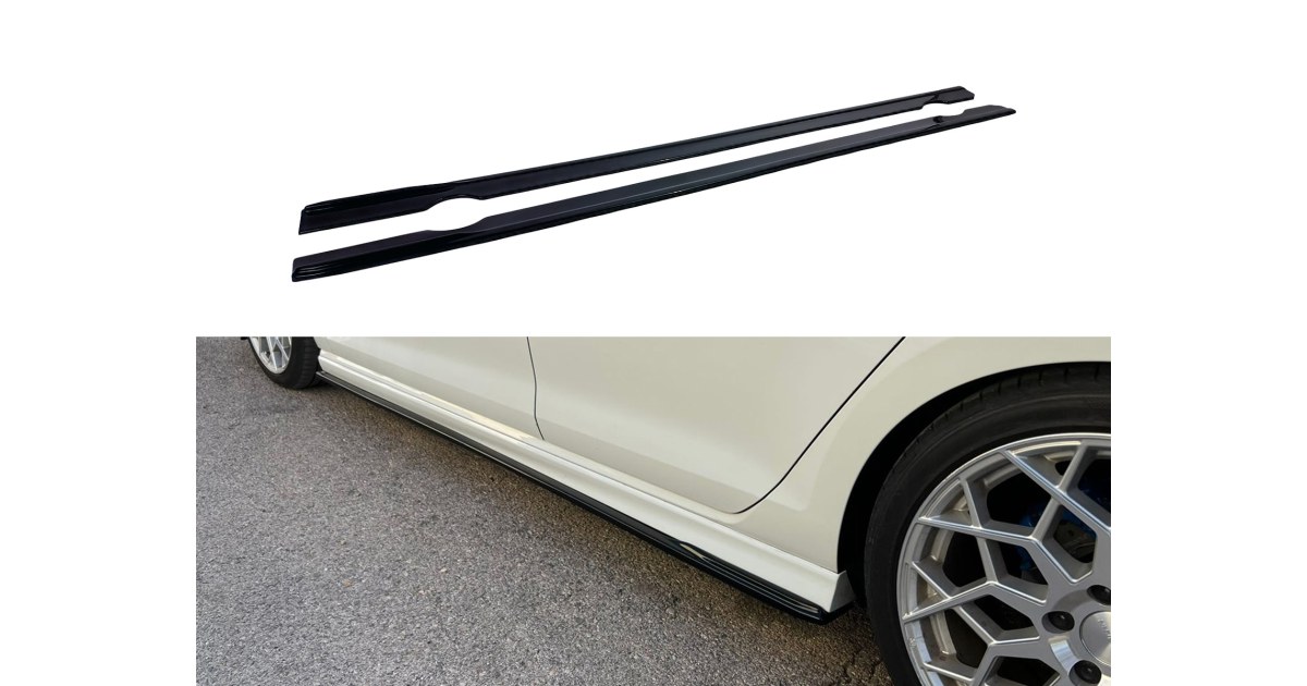 Side Skirts Extensions VW Golf Mk7 R / R-Line | Motordrome Design