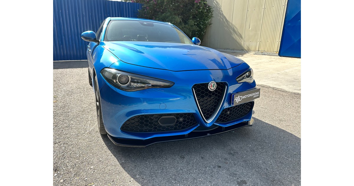 Front Splitter Alfa Romeo Giulia Veloce | Motordrome Design