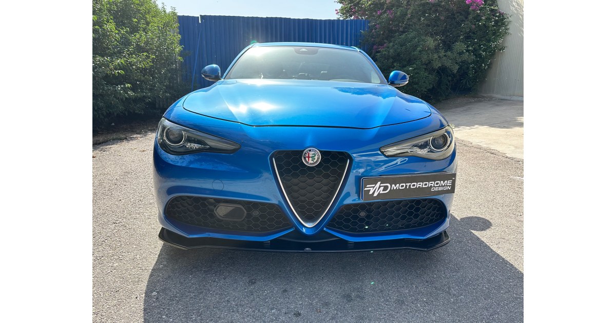 Front Splitter Alfa Romeo Giulia Veloce | Motordrome Design