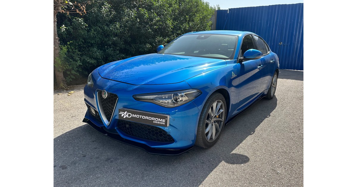 Front Splitter Alfa Romeo Giulia Veloce | Motordrome Design