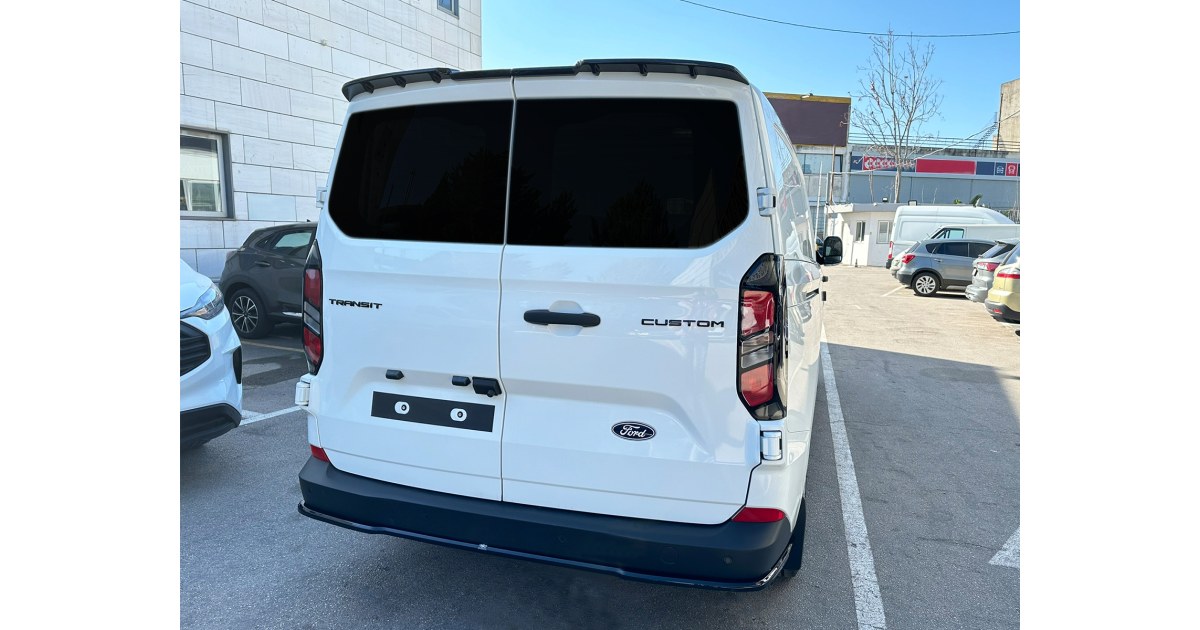 Rear Splitter Ford Transit Custom / Tourneo Mk2 / Volkswagen T7 (With ...